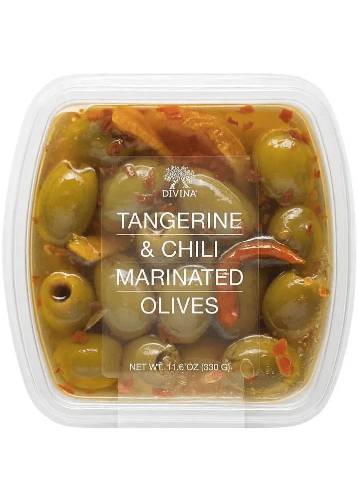 DIVINA Tangerine & Chili Marinated Olive Mix – Howden Market